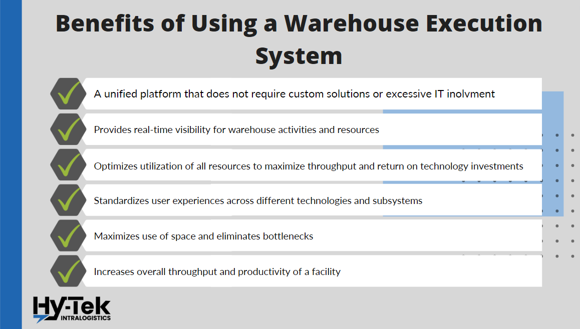 What is a Warehouse Execution System? - Hy-Tek Intralogistics